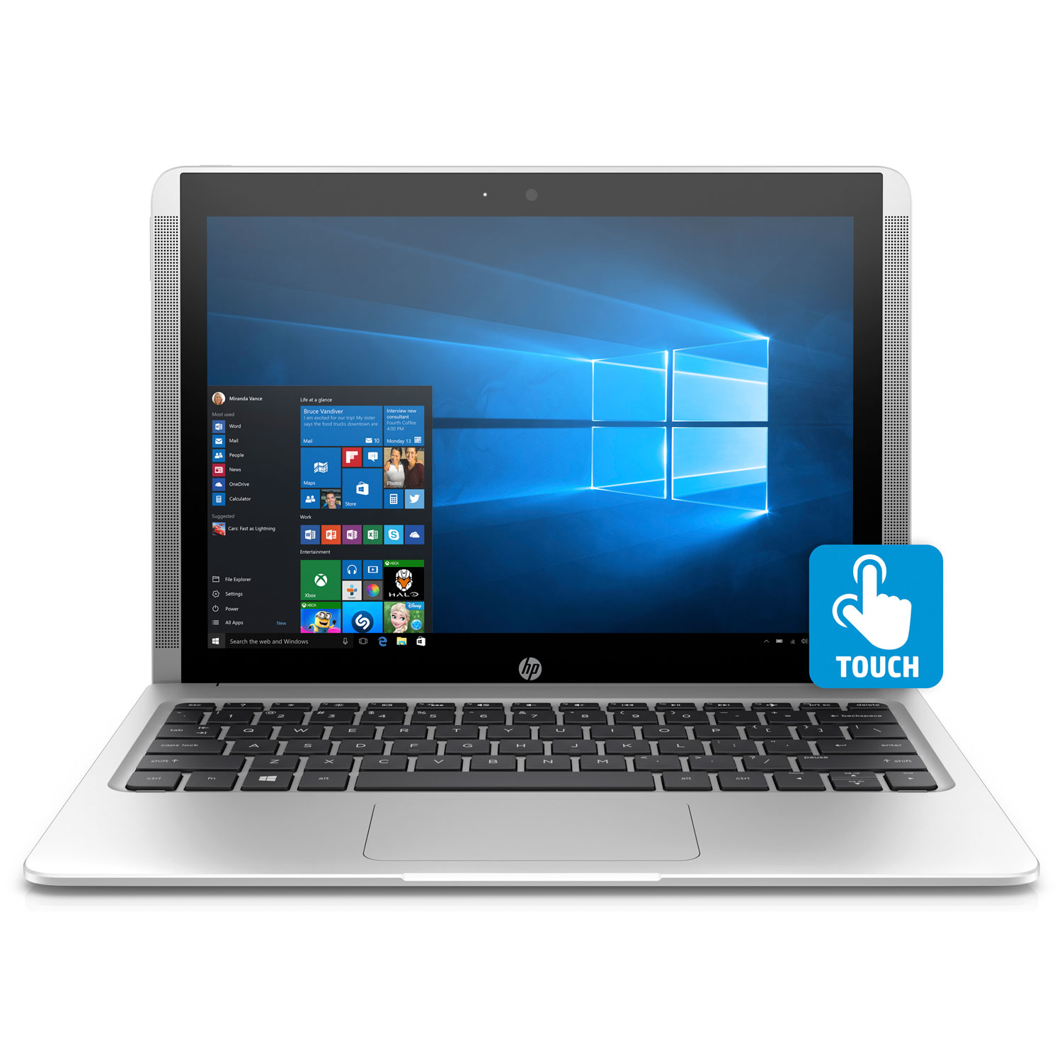 Hewlett Packard Pavilion x2 HP 12-B020NR Core M3-6Y30 12 inch 2 in 1 ...